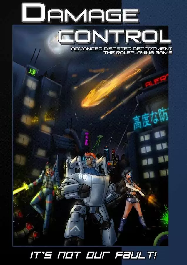 Damage Control - Newstand Press | Anime-Themed Games | DriveThruRPG