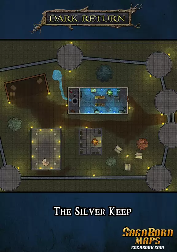 Map - The Silver Keep - Lone Wanderer Entertainment | SagaBorn Maps ...