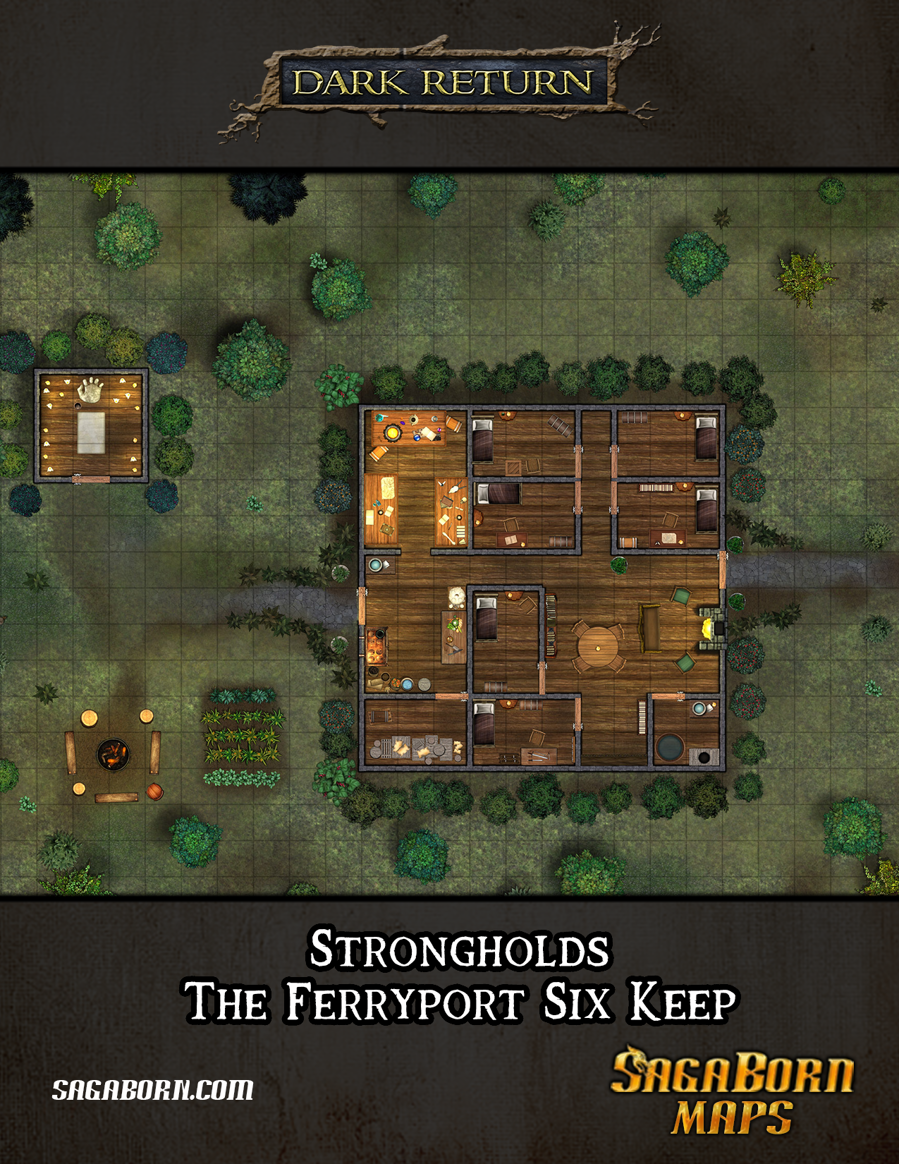 Map - Strongholds: The Ferryport Six Keep - Lone Wanderer Entertainment ...