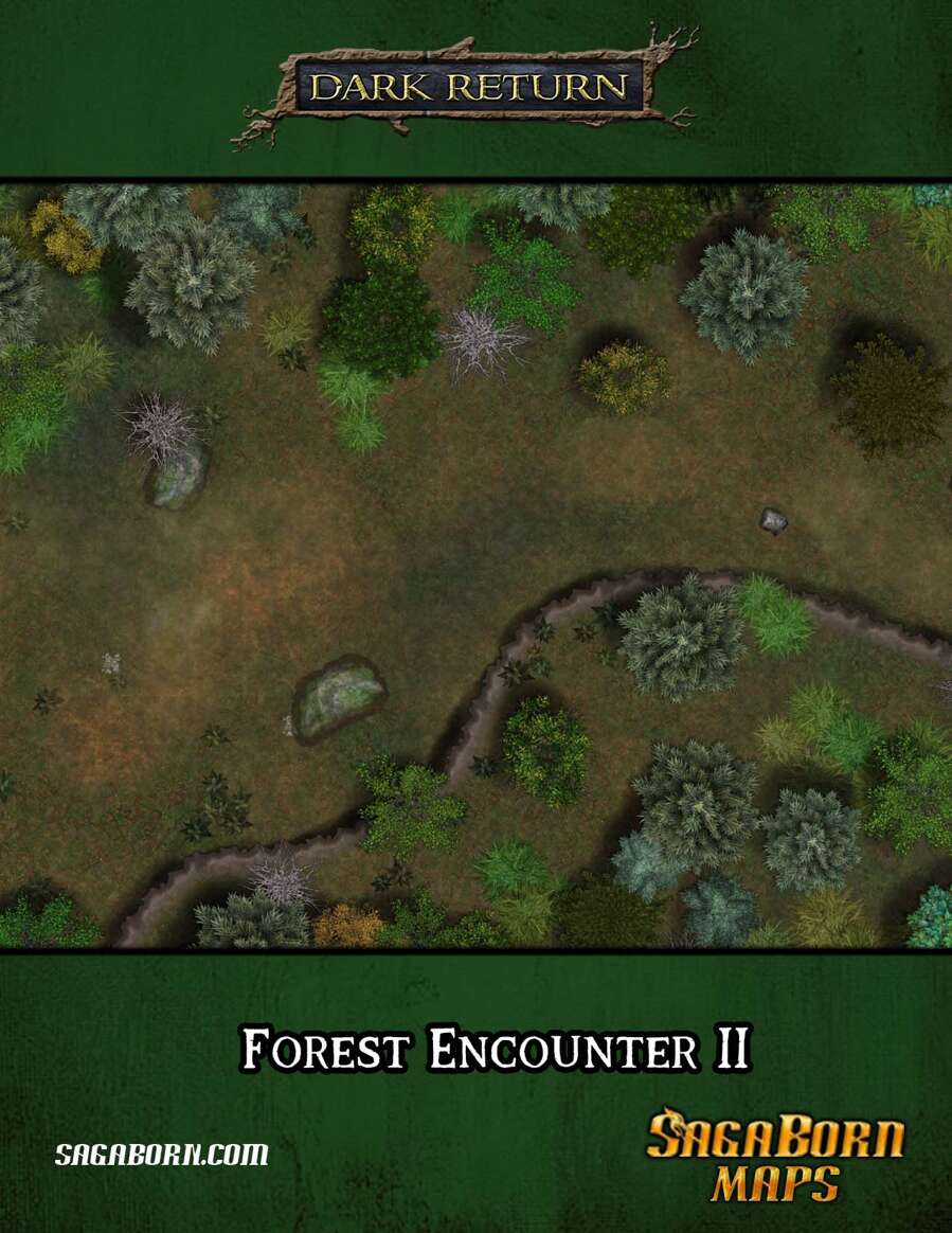 Map - Forest Encounter - Lone Wanderer Entertainment | SagaBorn Maps ...