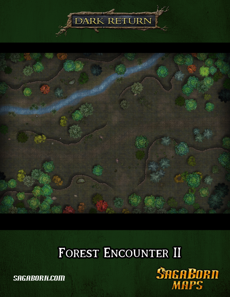 Map - Forest Encounter II - Lone Wanderer Entertainment | SagaBorn Maps ...