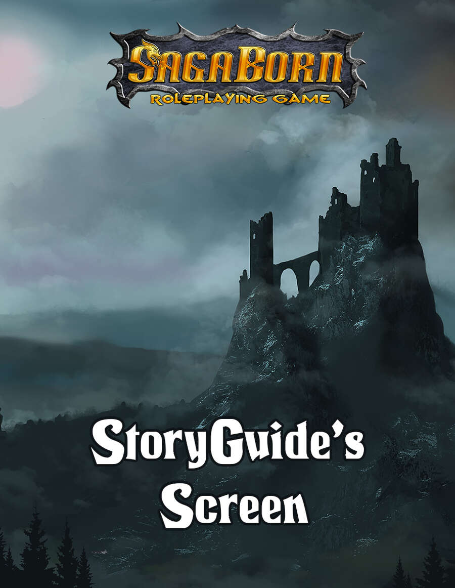SagaBorn 1.5 StoryGuide's Screen - Lone Wanderer Entertainment ...