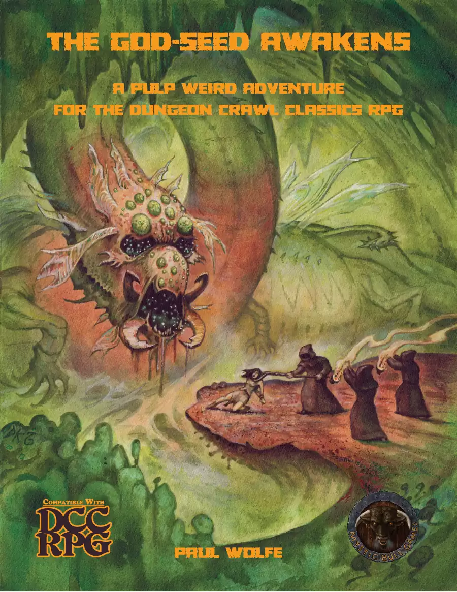 The God-Seed Awakens! - Mystic Bull Games | DriveThruRPG