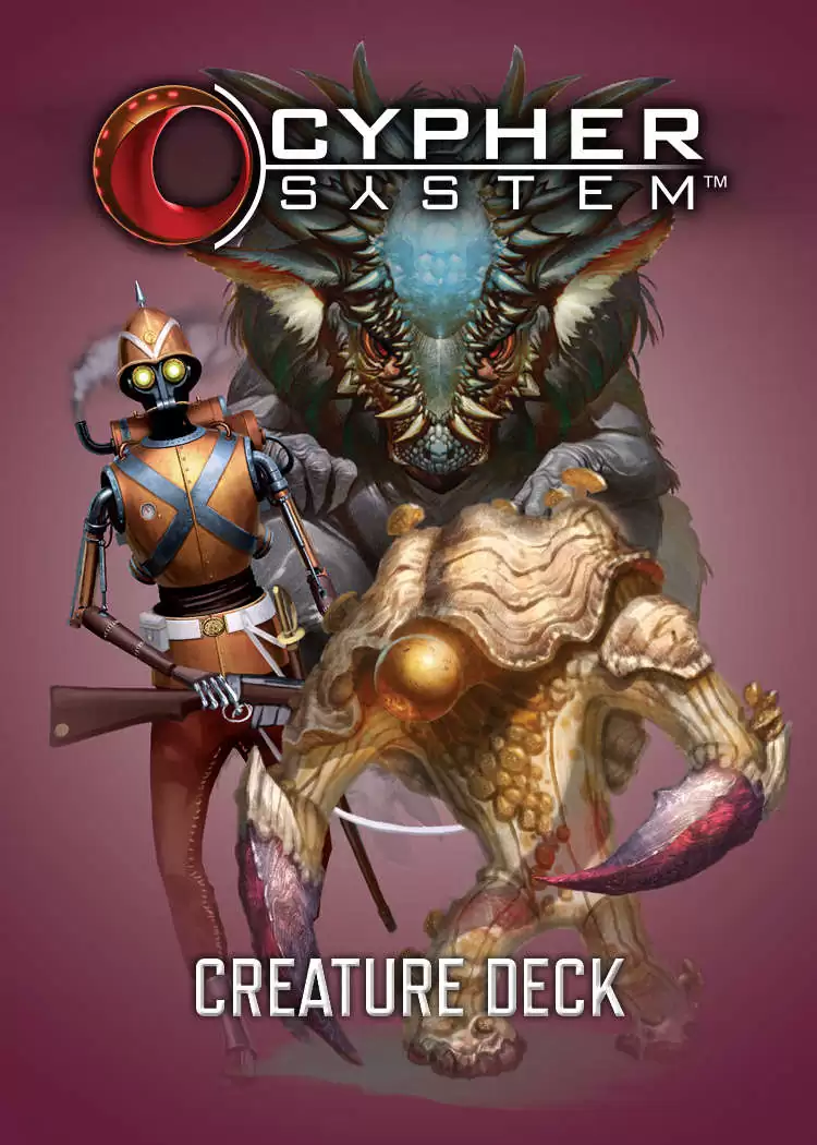 Cypher System Creature Deck - Monte Cook Games | Cypher System | DriveThruRPG