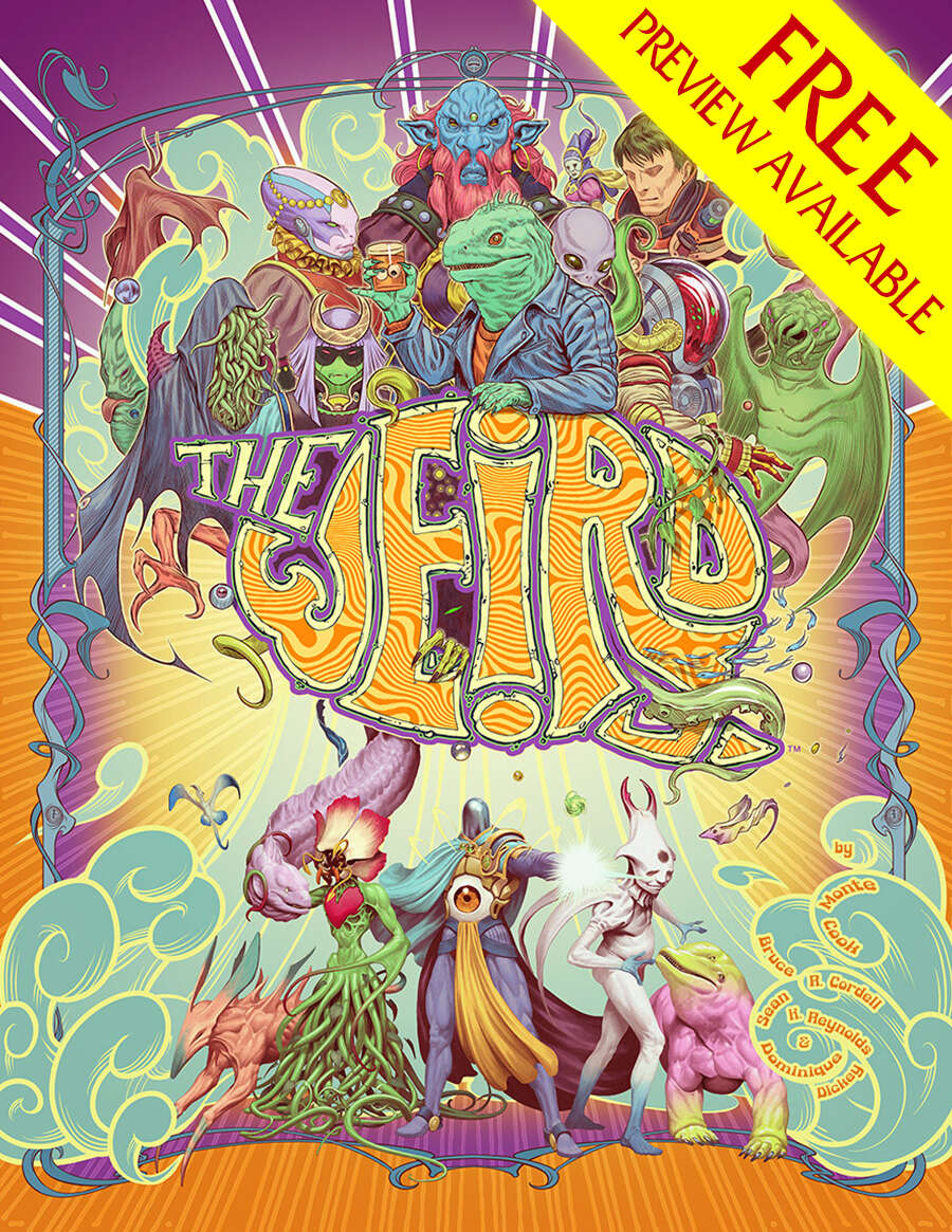 The Weird FREE PREVIEW - Monte Cook Games | Numenera | The Strange ...