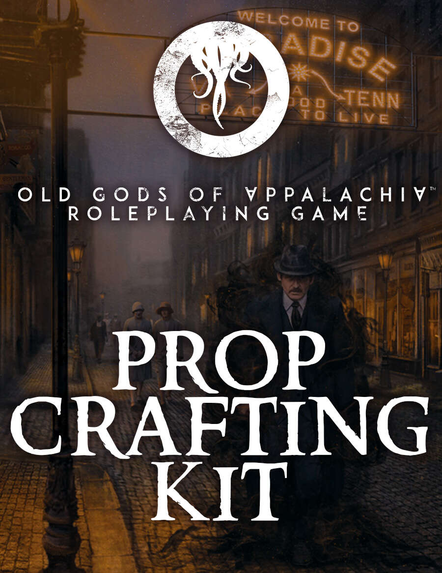 Old Gods of Appalachia Prop-Crafting Kit - Monte Cook Games | Old Gods ...