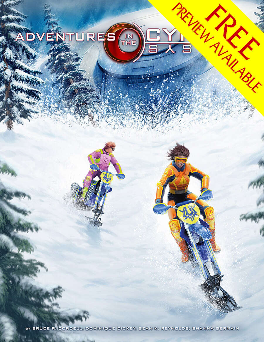 Adventures in the Cypher System FREE PREVIEW - Monte Cook Games ...
