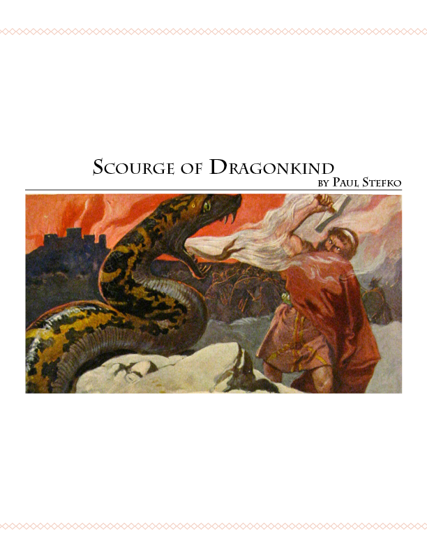 Scourge of Dragonkind - Nothing Ventured Games | 5e OGL | DriveThruRPG