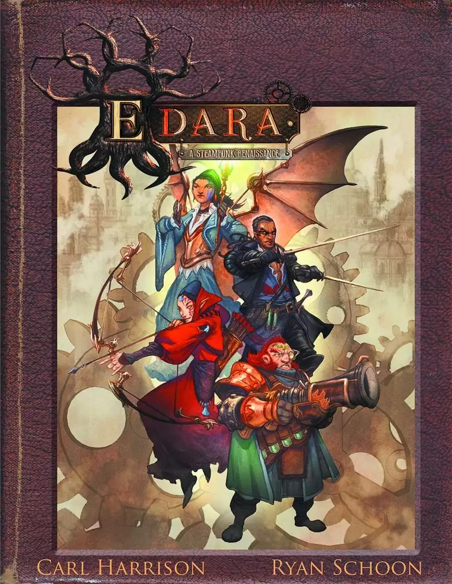 Edara: A Steampunk Renaissance Character Sheet - Caelestis Designs | DriveThruRPG