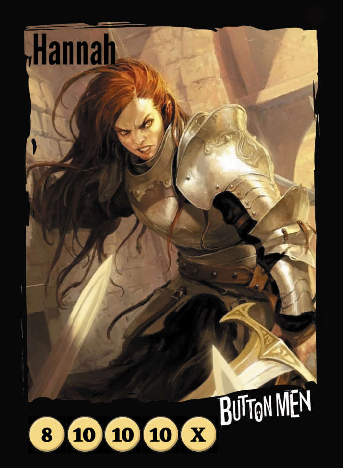 Hannah - Custom Card - Greater Than Games, LLC | DriveThruRPG