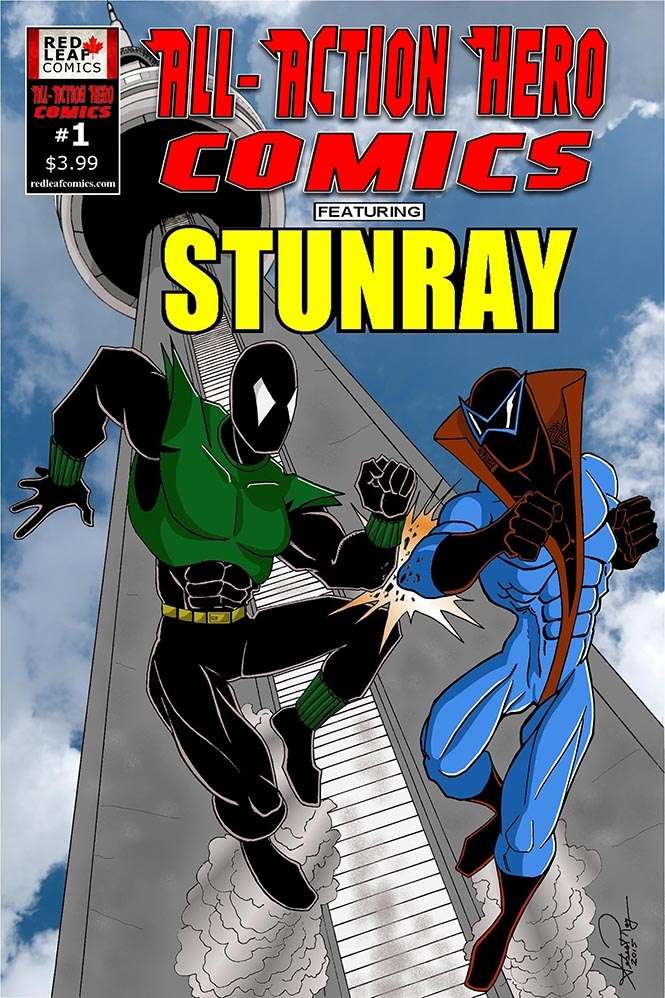 All-Action Hero Comics #1a - Red Leaf Comics | DriveThruRPG