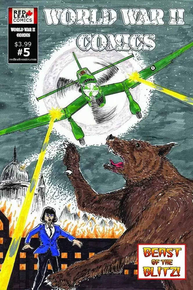 World War II Comics #5c - Red Leaf Comics | DriveThruRPG