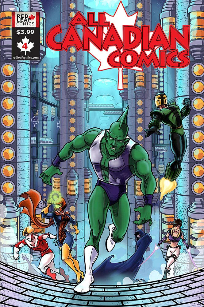 All Canadian Comics #4a - Red Leaf Comics | DriveThruRPG