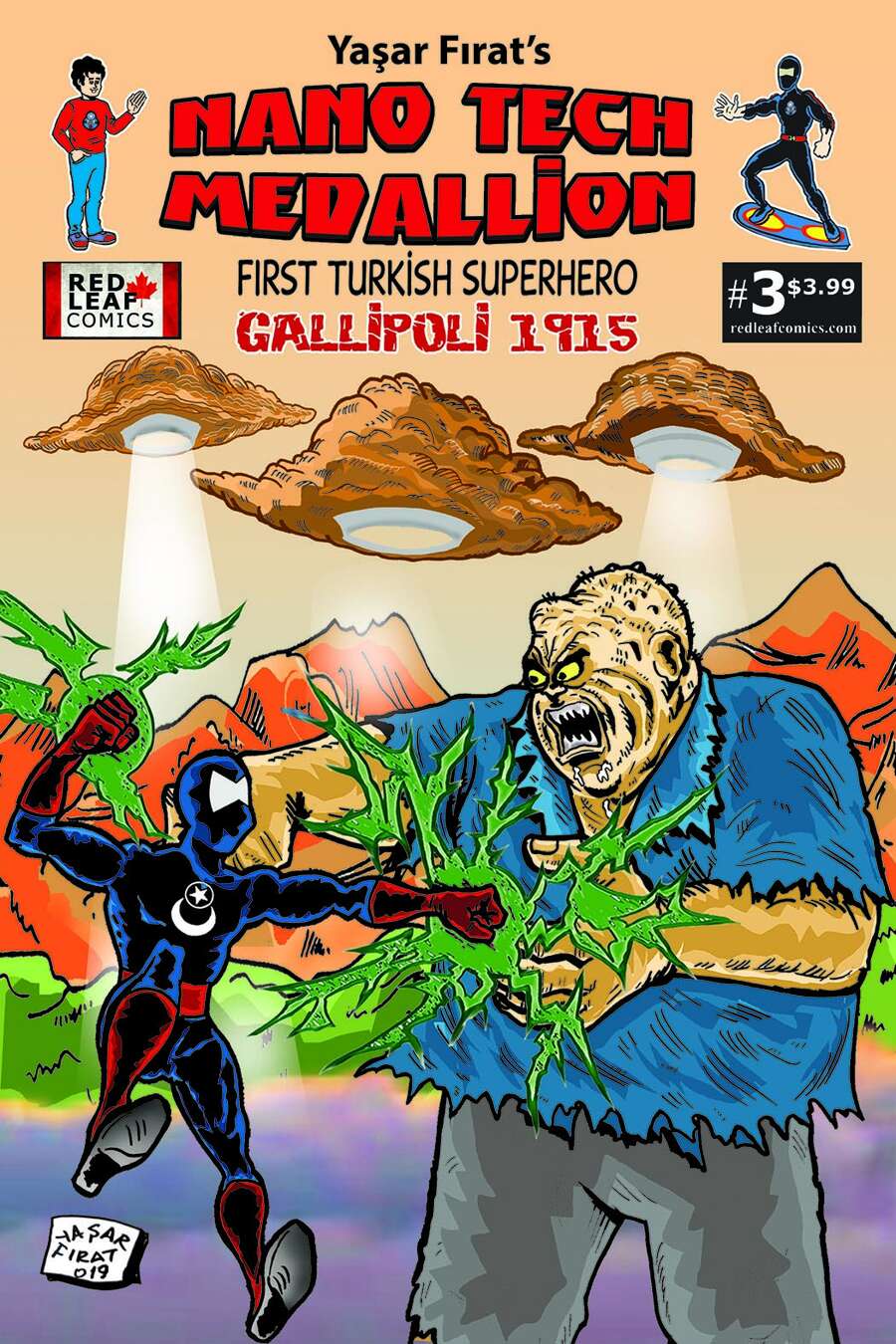 Nano Tech #3a - Red Leaf Comics | DriveThruRPG