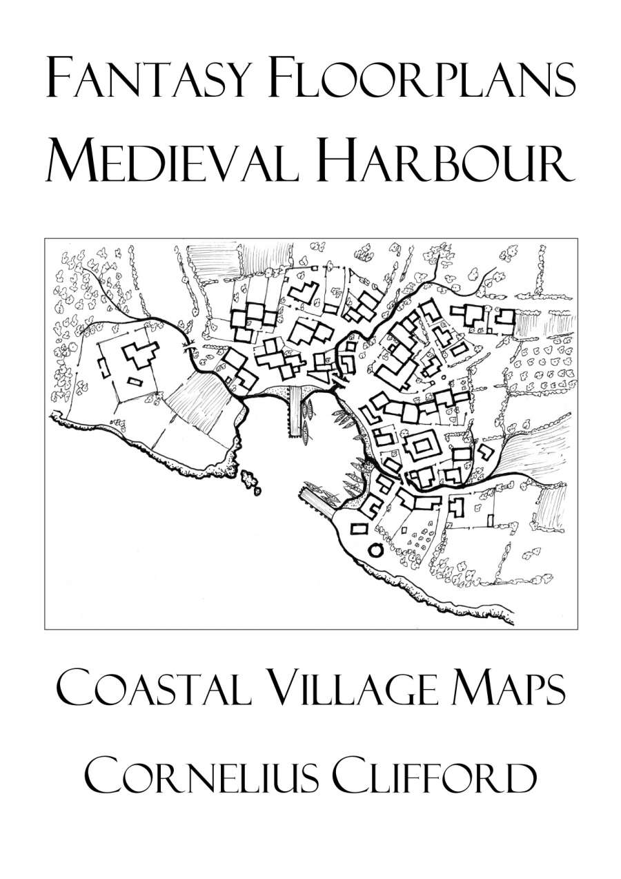 Medieval Harbour Maps - Fantasy Floorplans - Dreamworlds | DriveThruComics