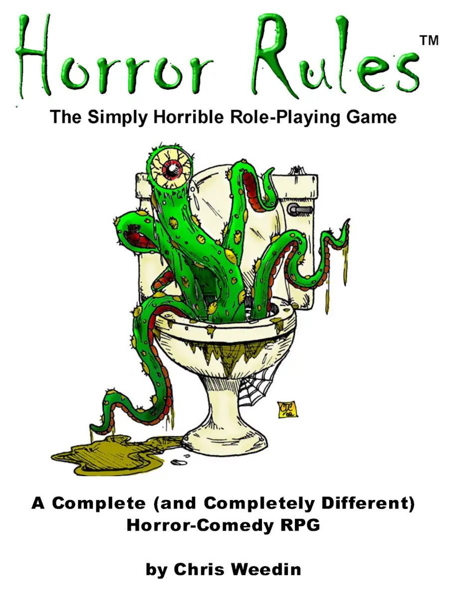 Horror Rules, The Simply Horrible Role-Playing Game - Crucifiction ...
