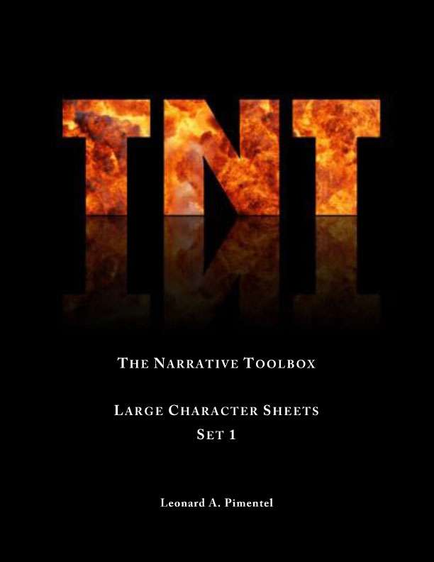 TNT (The Narrative Toolbox) Large Character Sheets Set 1 - LakeSide ...