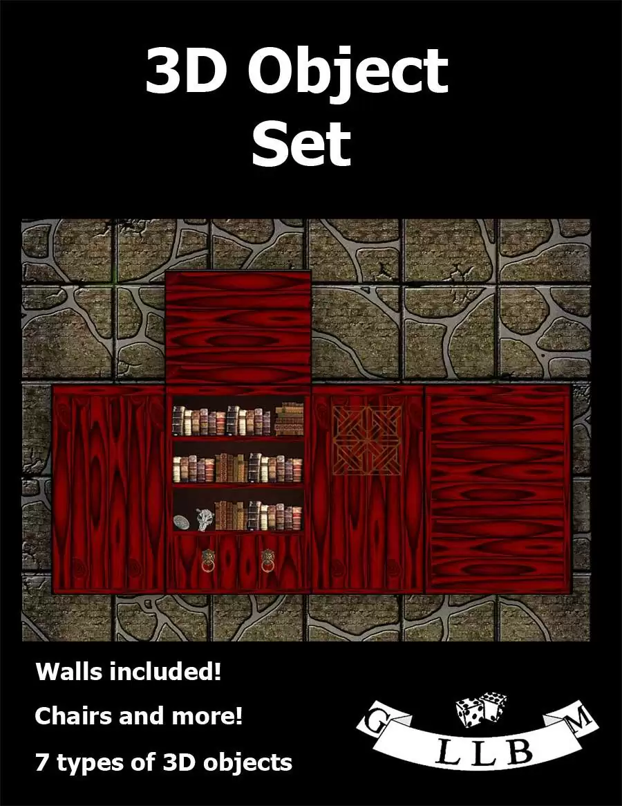 3D Object Set - Lawrence L Bertoniere | DriveThruRPG
