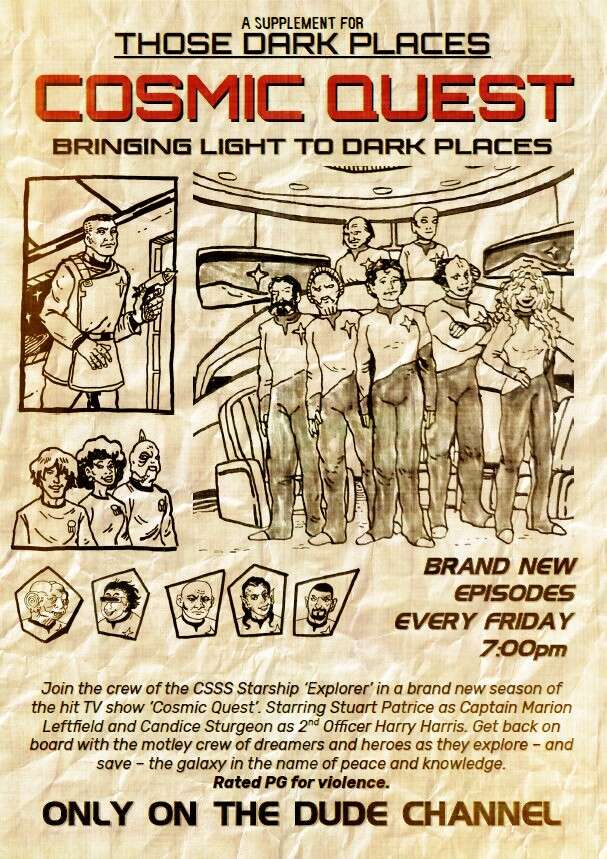 COSMIC QUEST - A supplement for the Those Dark Places RPG - Farsight ...