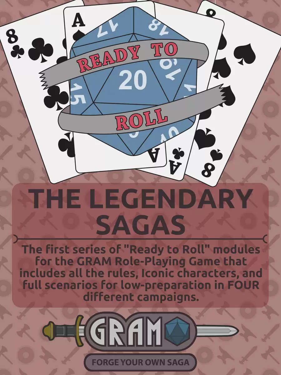 The GRAM Role-Playing Game: Ready to Roll - The Legendary Sagas [BUNDLE ...