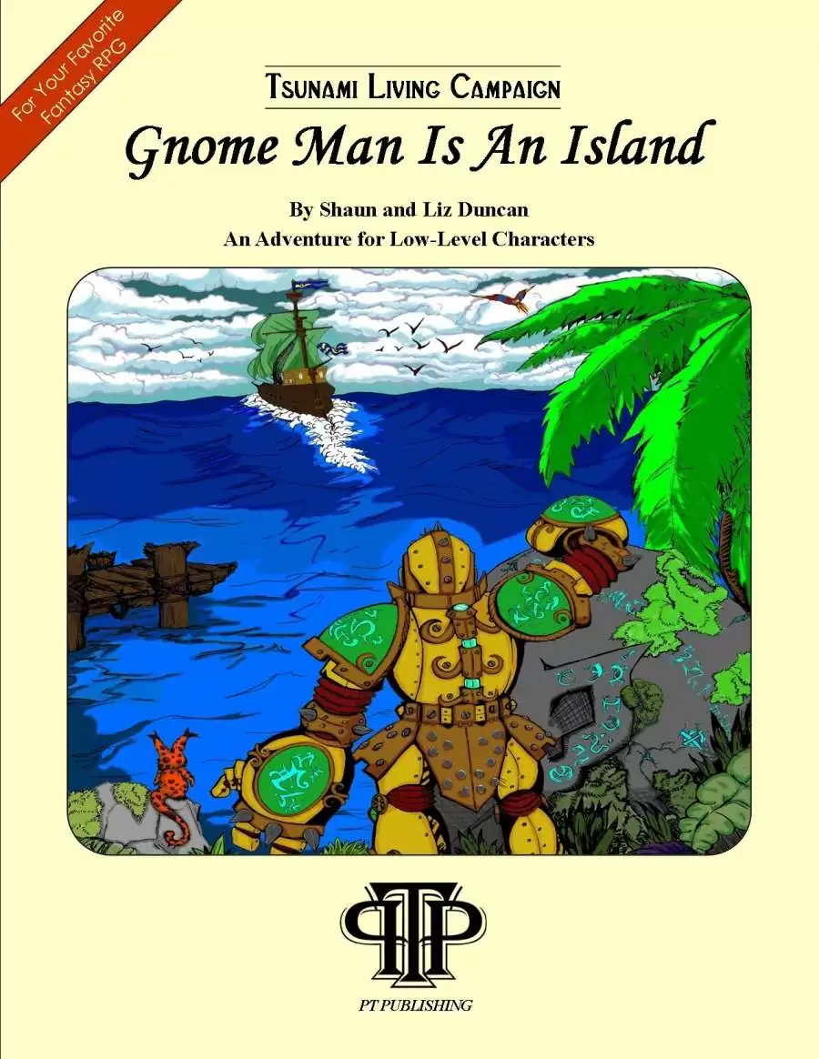 Gnome Man Is An Island - PT Publishing | DriveThruRPG