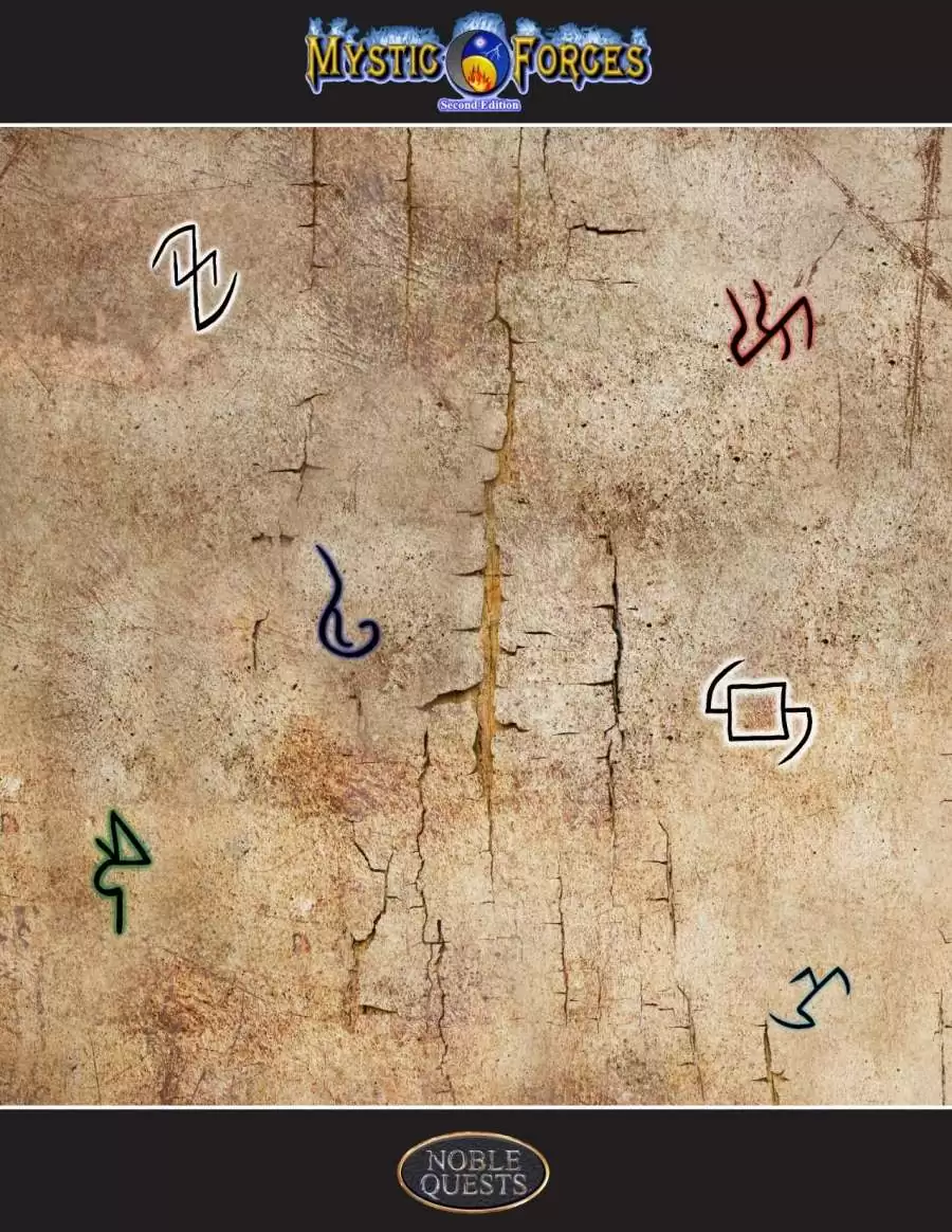 Mystic Forces Game Master Screen/Inserts - Noble Quests | Mystic Forces ...