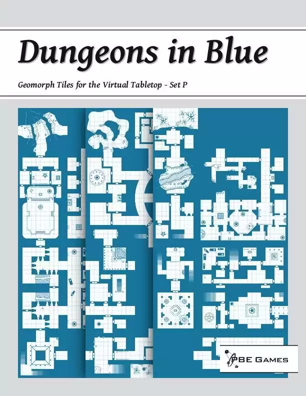 Dungeons in Blue - Set P - PBE Games | Dungeons in Blue | Dungeons in ...