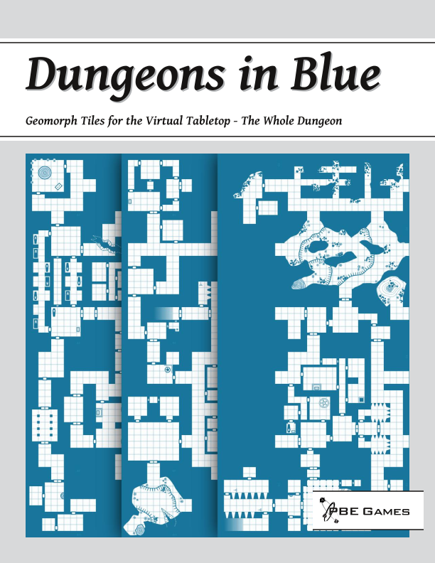 Dungeons in Blue - The Whole Dungeon [BUNDLE] - PBE Games | Dungeons in ...