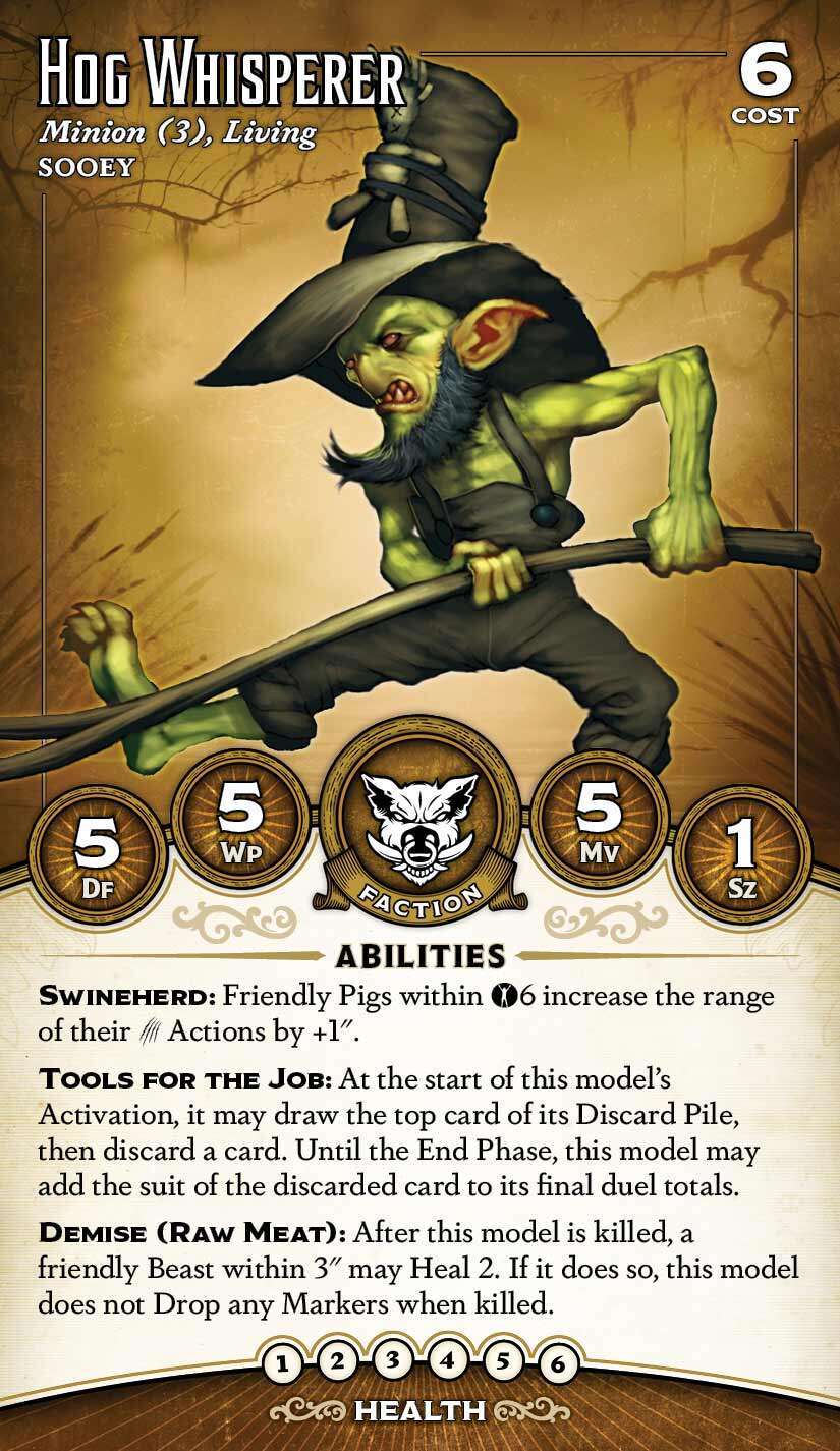Hog Whisperer A - Wyrd Miniatures | M3E Bayou Singles | M3E Bayou ...