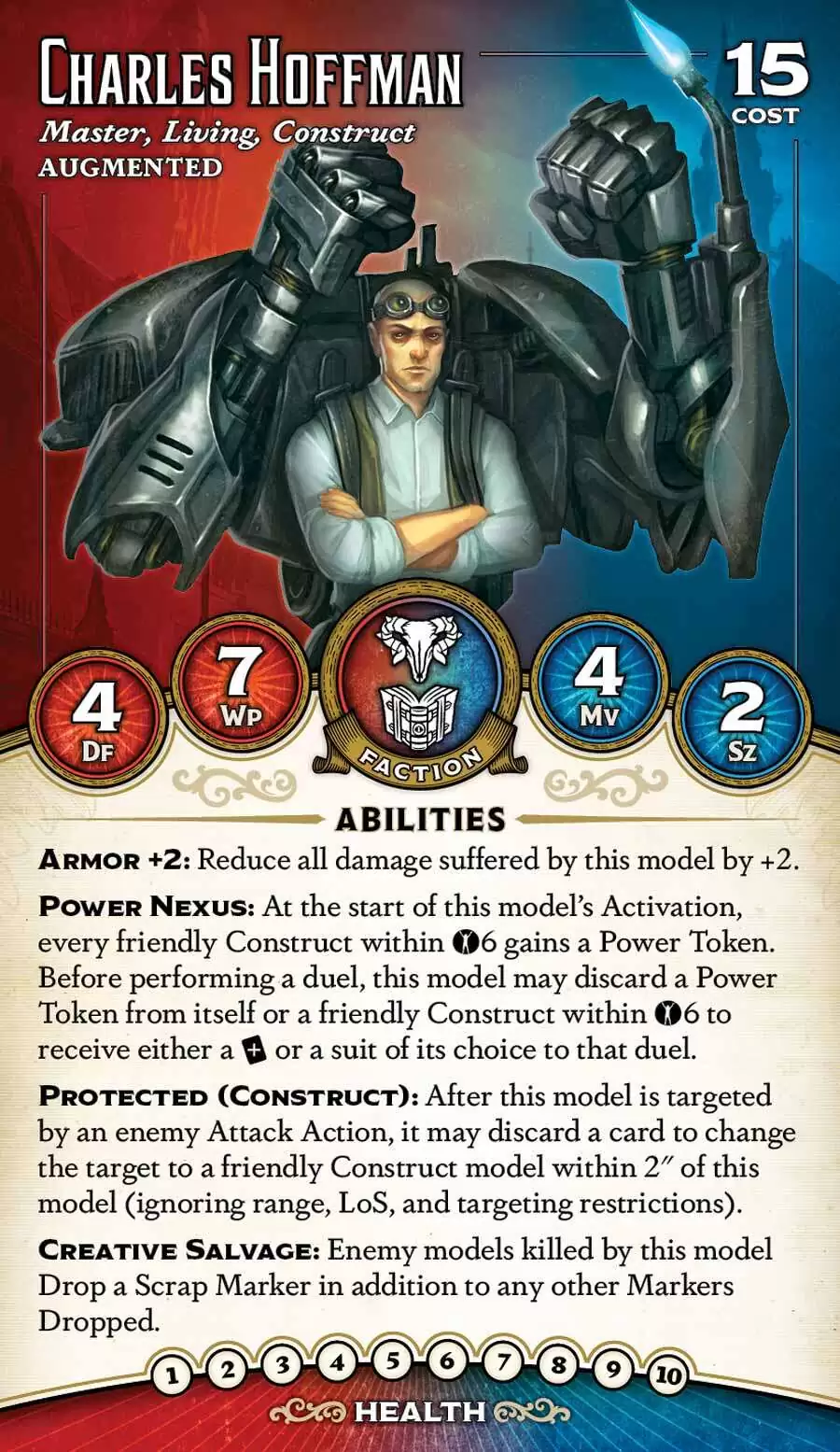 Charles Hoffman B - Wyrd Miniatures | M3E Arcanists Singles | M3E Guild ...