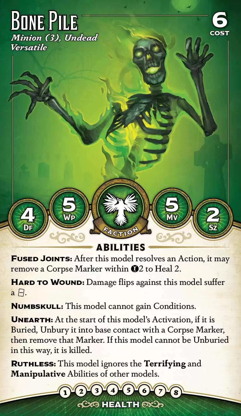 Bone Pile A - Wyrd Miniatures | M3E Resurrectionists Singles | M3E ...