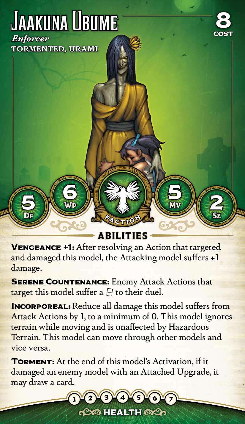 Jaakuna Ubume - Wyrd Miniatures | M3E Resurrectionists Singles | M3E Resurrectionists Singles ...