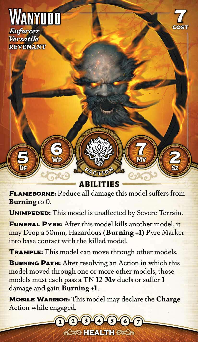 Wanyudo - Wyrd Miniatures | M3E Ten Thunders Singles | M3E Ten Thunders ...