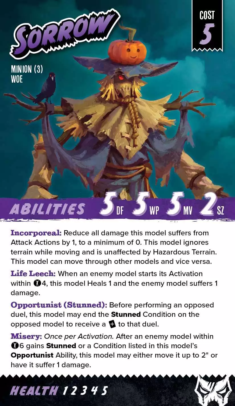 Sorrow D (Rotten Harvest) - Wyrd Miniatures | M3E Neverborn Singles ...