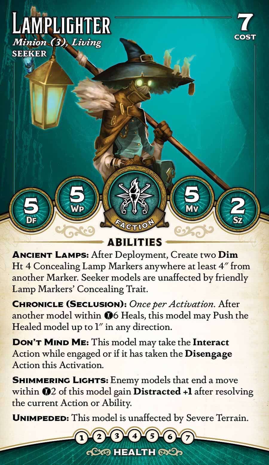 Lamplighter A - Wyrd Miniatures | M3E Explorer's Society Singles | M3E ...