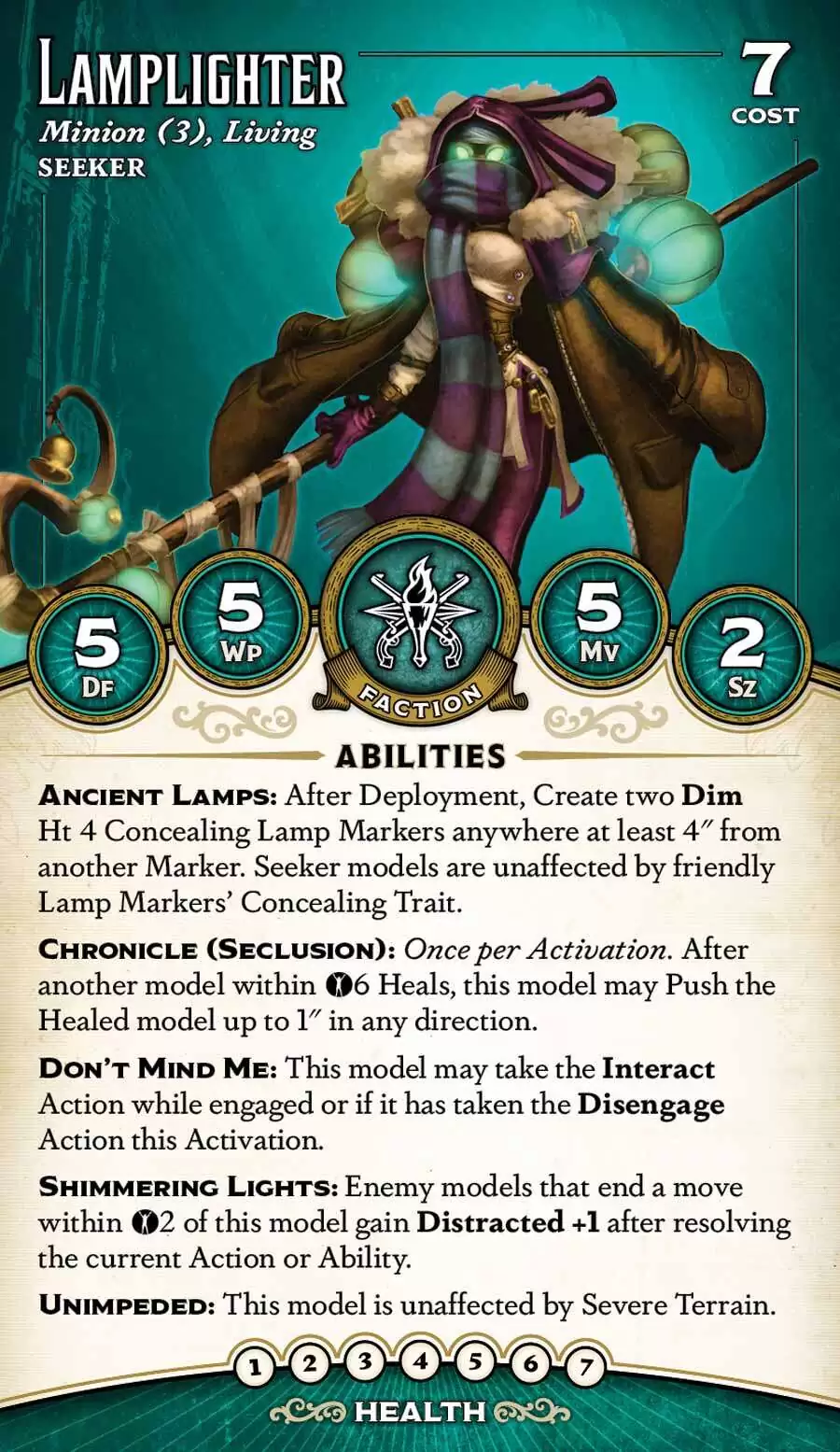 Lamplighter B - Wyrd Miniatures | M3E Explorer's Society Singles | M3E ...