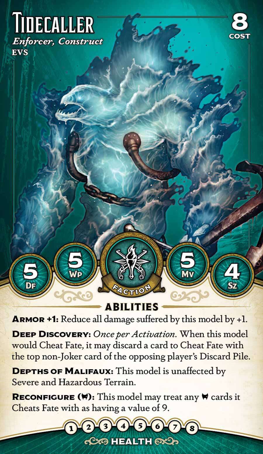 Tidecaller - Wyrd Miniatures | M3E Explorer's Society Singles | M3E ...