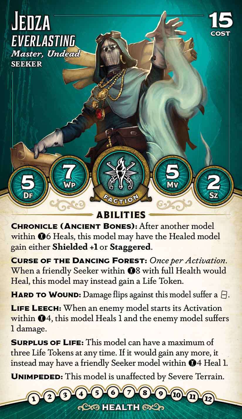Jedza, Everlasting - Wyrd Miniatures | M3E Explorer's Society Singles ...