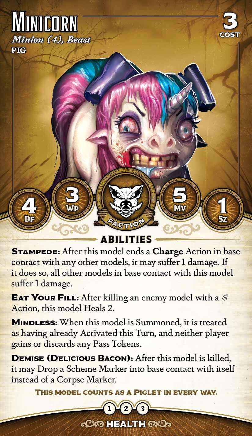 Minicorn B - Wyrd Miniatures | M3E Bayou Singles | M3E Bayou Singles | DriveThruRPG