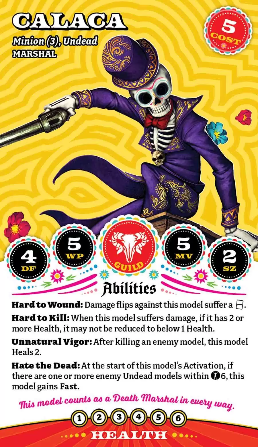 Calaca B - Wyrd Miniatures | M3E Guild Singles | M3E Guild Singles | DriveThruRPG