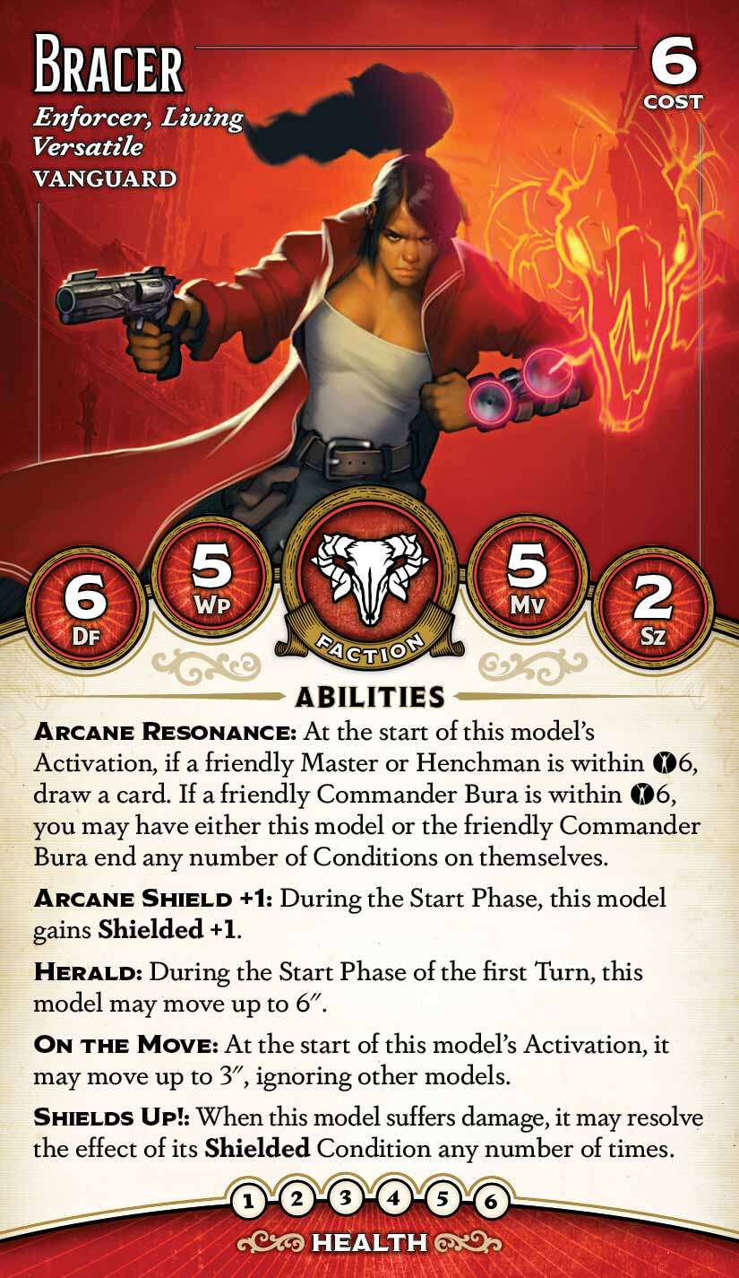 Bracer - Wyrd Miniatures | M3E Guild Singles | Malifaux 3rd Edition ...