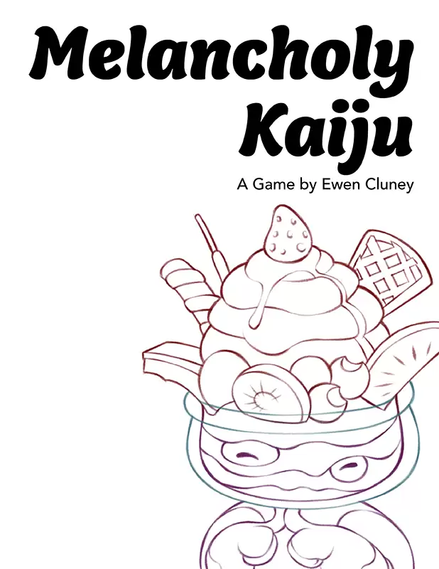 Melancholy Kaiju - Yaruki Zero Games | Comedy RPGs | DriveThruRPG