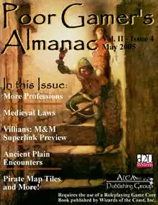 Poor Gamer's Almanac (May 2005) - Alea Publishing Group | Poor Gamer's ...