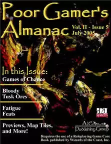 Poor Gamer's Almanac (July 2005) - Alea Publishing Group | Poor Gamer's ...