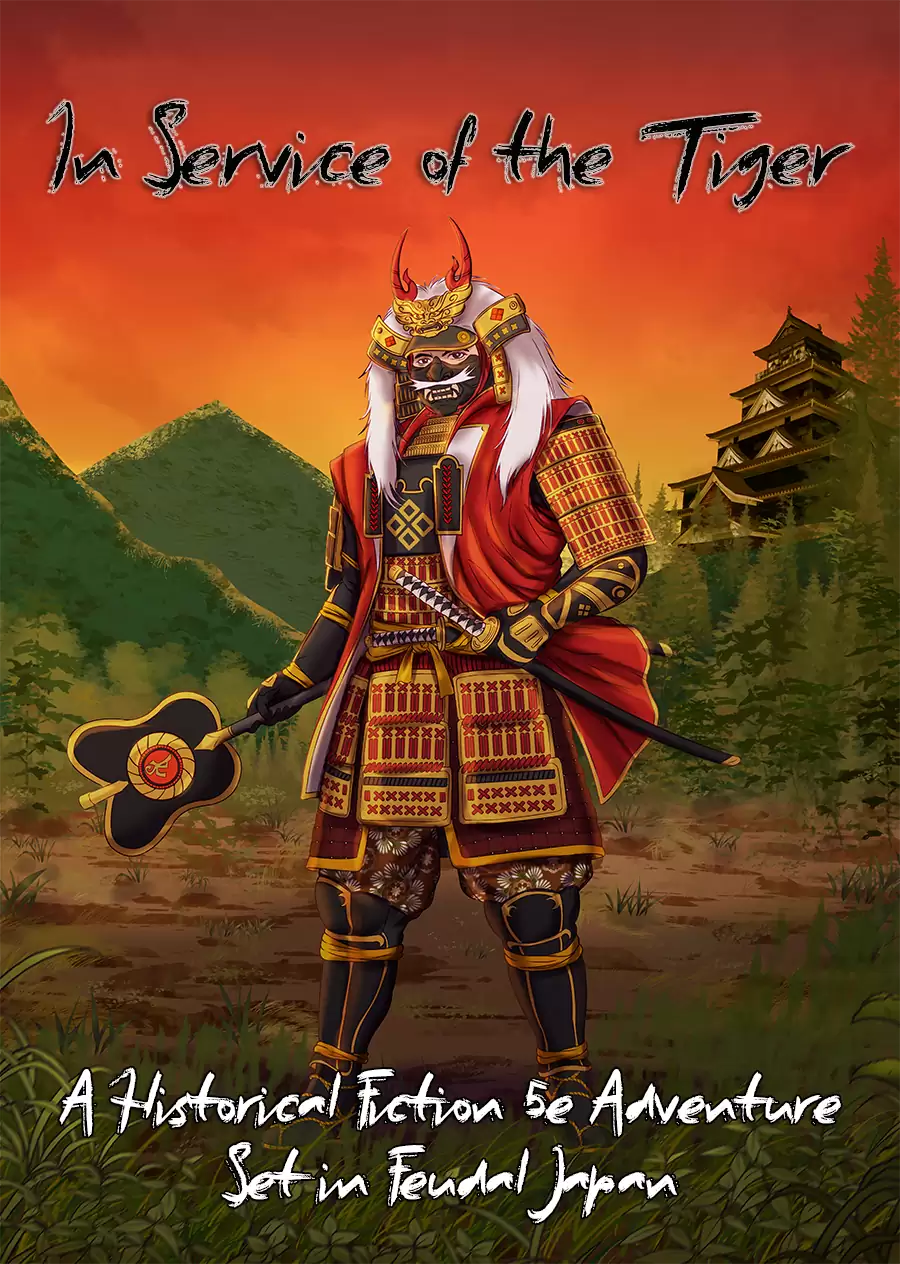 In Service of the Tiger - Chrysalis Creative Endeavors | DriveThruRPG