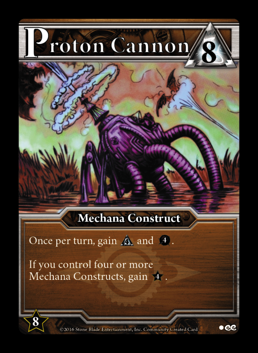 Proton Cannon - Custom Card - Stone Blade Entertainment | Ascension ...