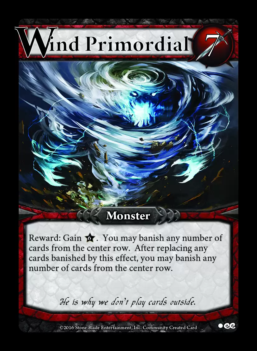 Wind Primordial - Custom Card - Stone Blade Entertainment | Ascension ...