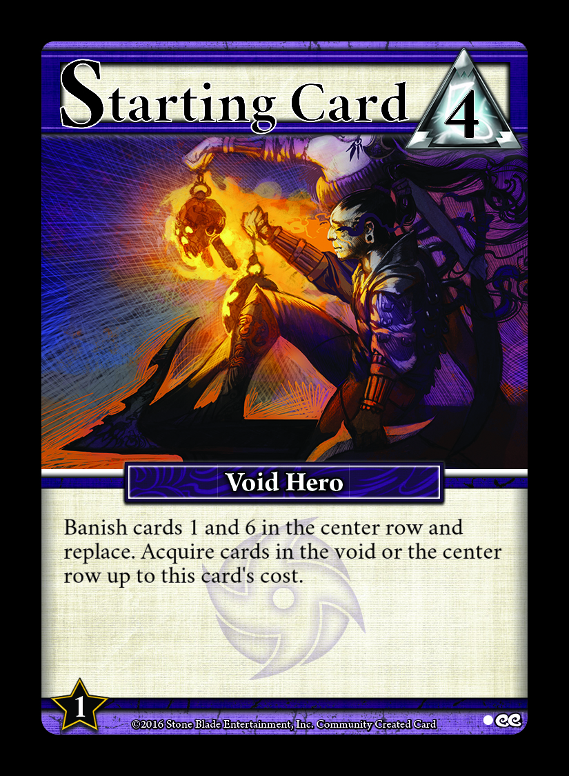 Starting Card - Custom Card - Stone Blade Entertainment | Ascension ...