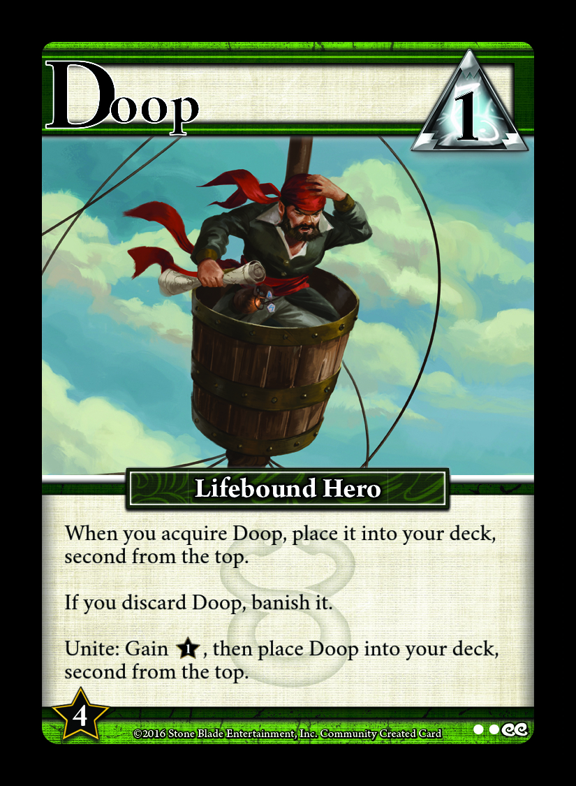 Doop - Custom Card - Stone Blade Entertainment | Ascension Community ...