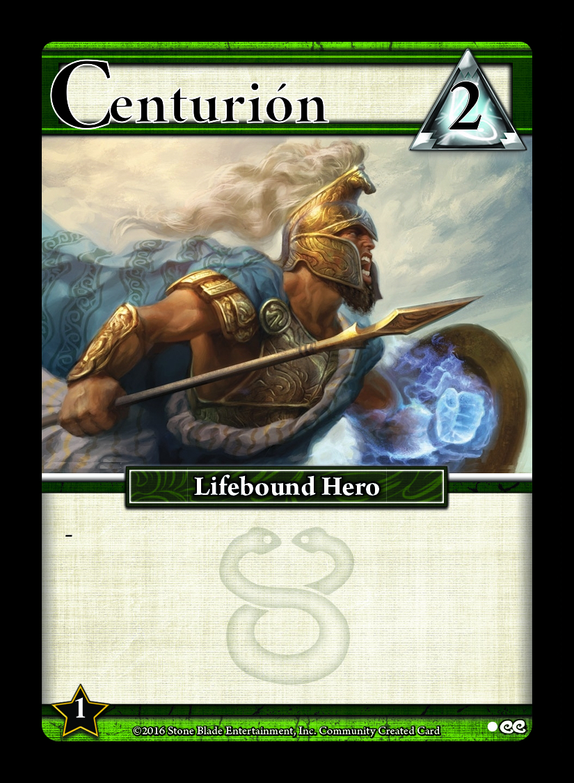 Centurión - Custom Card - Stone Blade Entertainment | Ascension ...